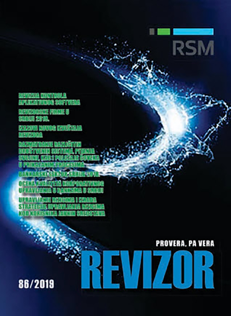 REVIZOR broj 86/2019 objavljuje | RSM Serbia d.o.o. Beograd