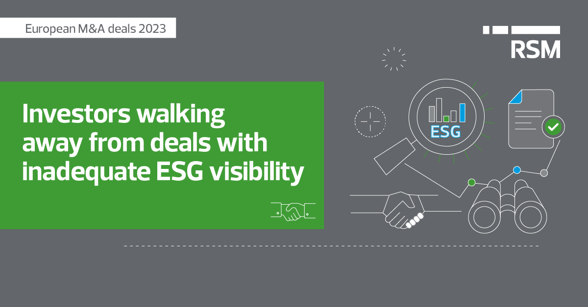 Dealmaking landscape increasingly being shaped by ESG considerations ...